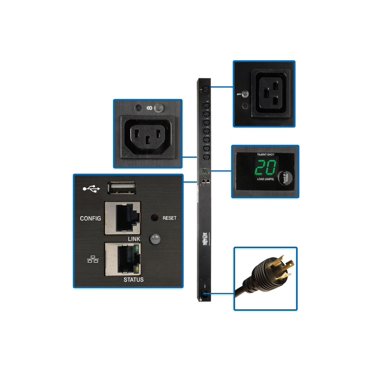 Brainboxes Ethernet to 16 Digital Inputs + RS485 Gateway, Yellow ...