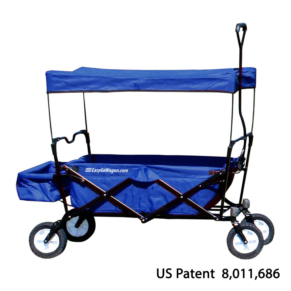 EasyGo Wagon Pull Along Wagon with Canopy - Walmart.com