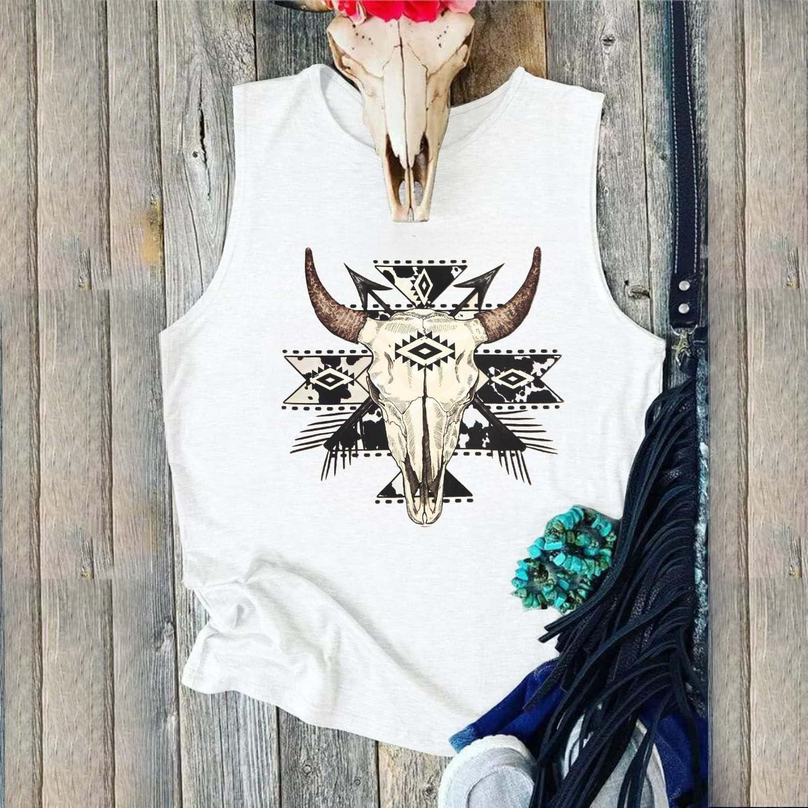 Click here for Tinz Womens Casual Printed Sleeveless Round Neck T... prices