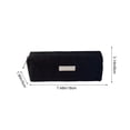 Vacemry Back ToSchoolPencil Case, Retros Corduroy Solid Color Flock ...