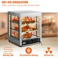 BENTISM Electric Metal Stand 3-Tier Commercial Food Warmer Countertop ...