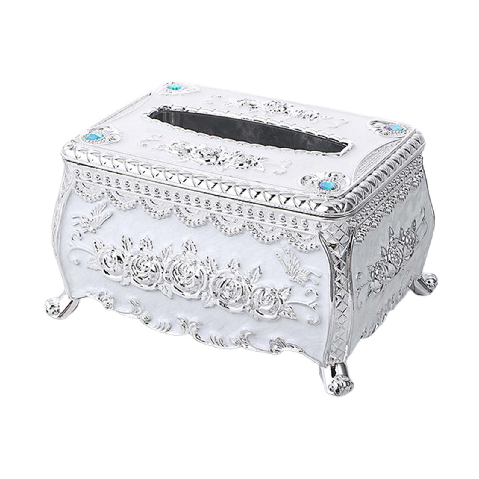 Light Luxury Tissue Box Decor Elegant Design Napkin Organizer Tissue ...