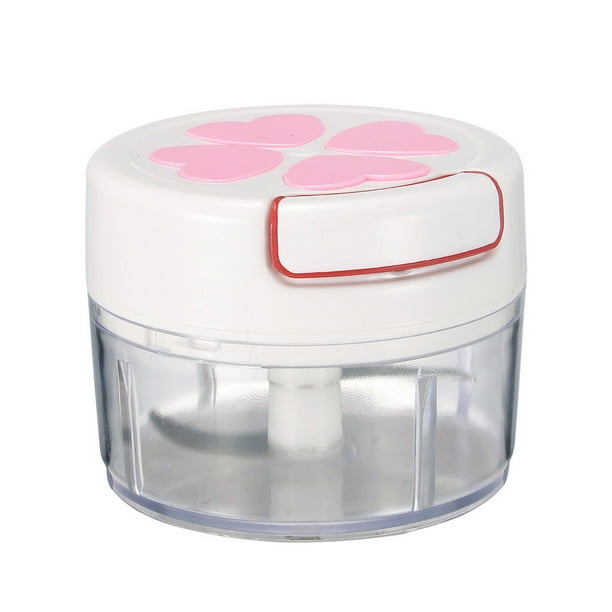 Mini Garlic Press 170ml Kitchen Pepper Chopper Mincer Garlic Mincer ...