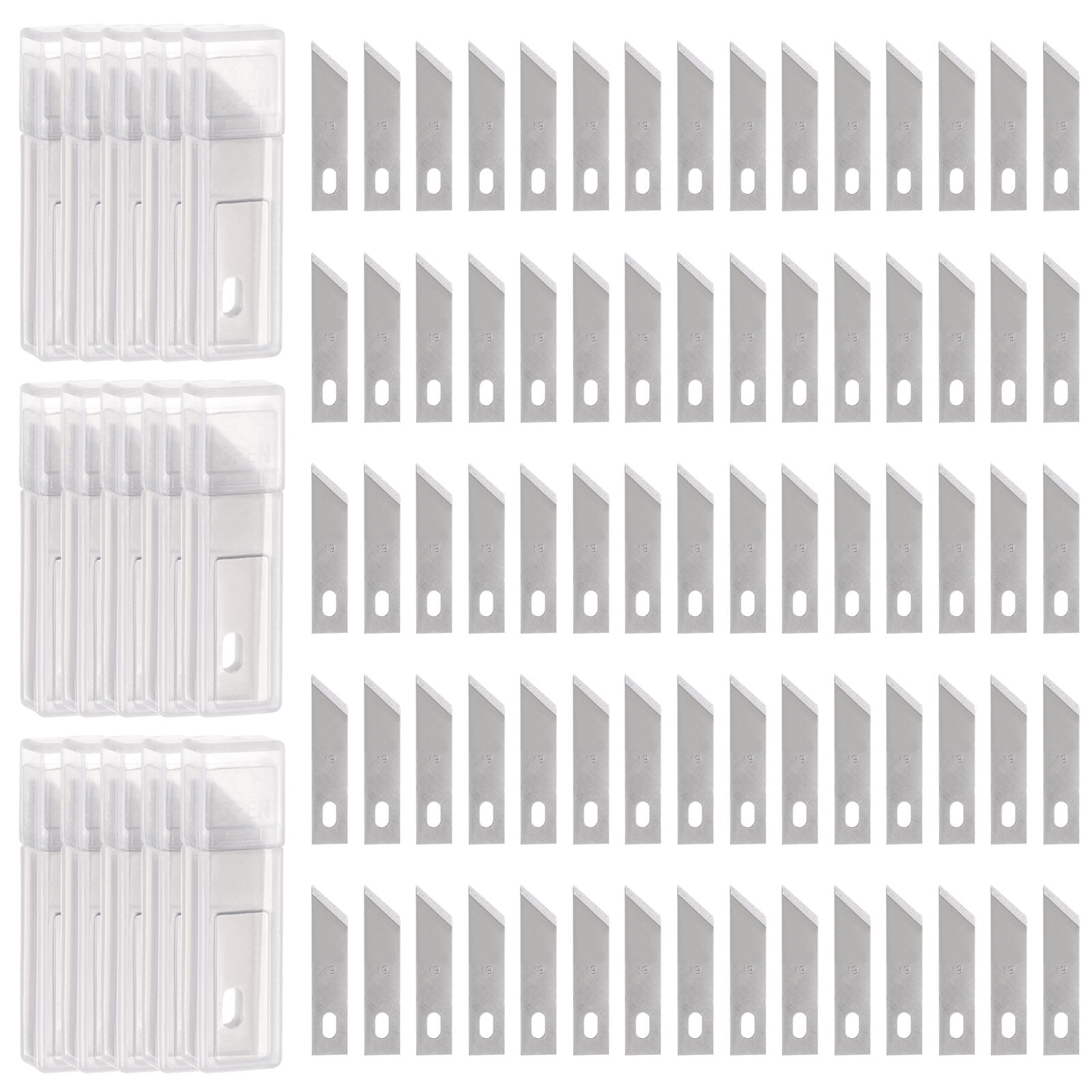 Click here for Unique Bargains 150pcs Exacto Knife Blades #19 Hob... prices