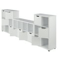 Winsome Julian 3-Pc Modular Storage Cabinet Set, White Finish - Walmart.com