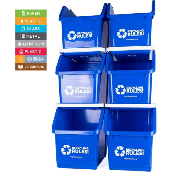Stacking Recycling Bins