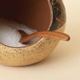 Cream Black Checker Terracotta Salt Cellar - Walmart.com