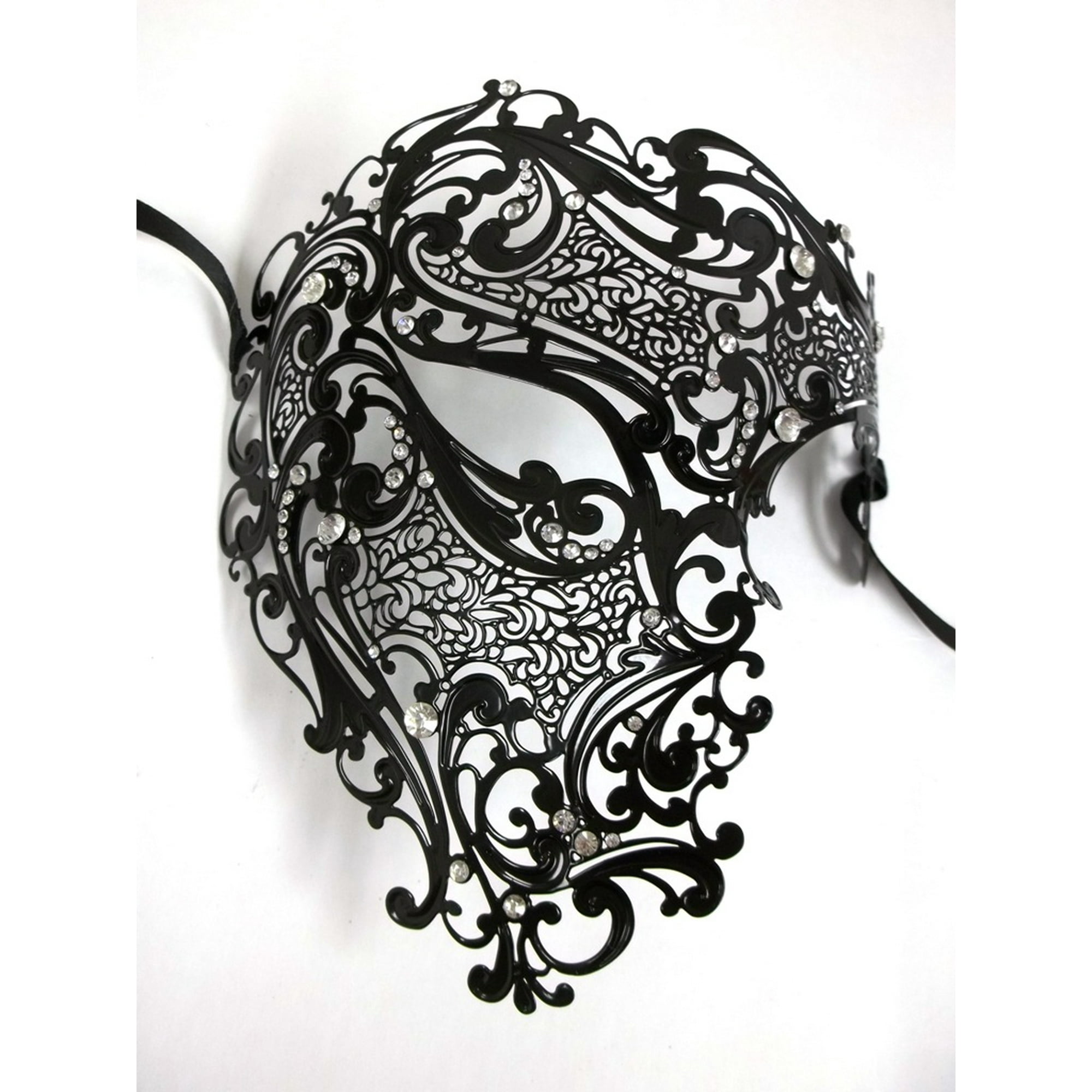 Black Masquerade Mask Drawing