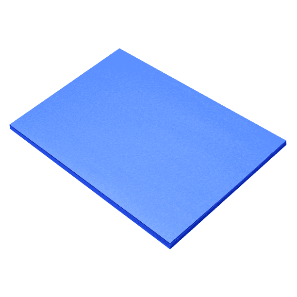 Riverside 3D Construction Paper, Super Heavyweight, 12" x 18", Blue, 50 ...