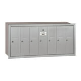 Salsbury Industries 3507SRU Vertical Mailbox - 7 Doors - Sandstone ...
