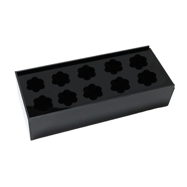 Rectangular Flower Vase Acrylic Long Vase for Bedroom Table Centerpiece ...