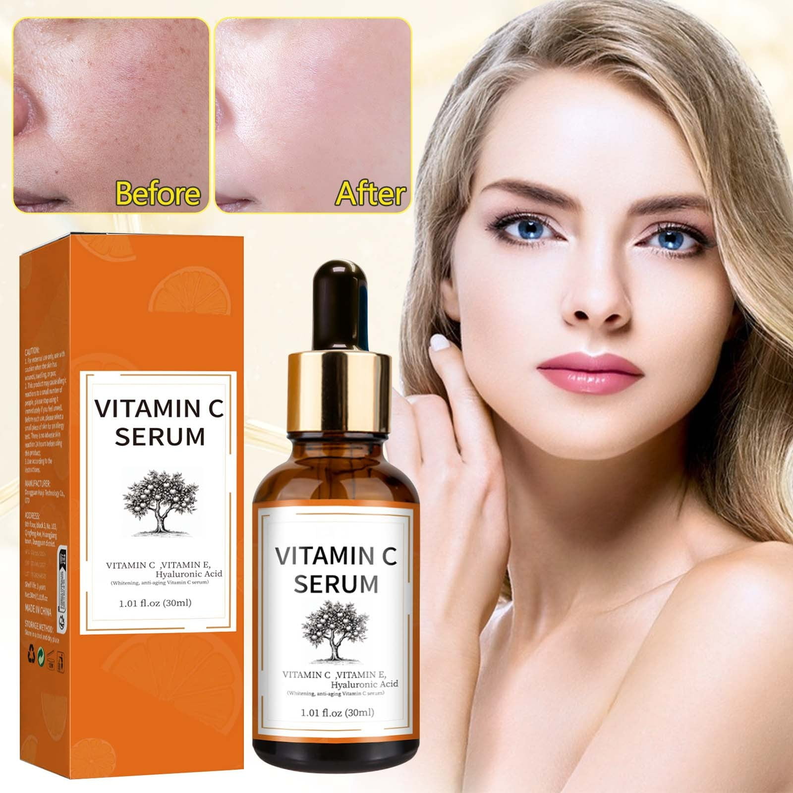 Fiudx Suero Hidratante, Elixir Hidratante para La Piel, Gotas Iluminadas con Vitaminas ...