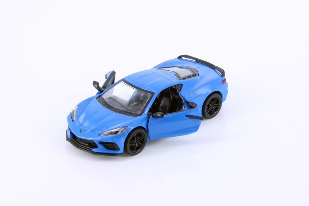 Buy 2021 Chevy Corvette, Blue - Kinsmart 5432D - 1/36 scale Diecast ...