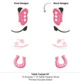 Big Dot of Happiness Rodeo Cowgirl - Pink Western Party Centerpiece ...