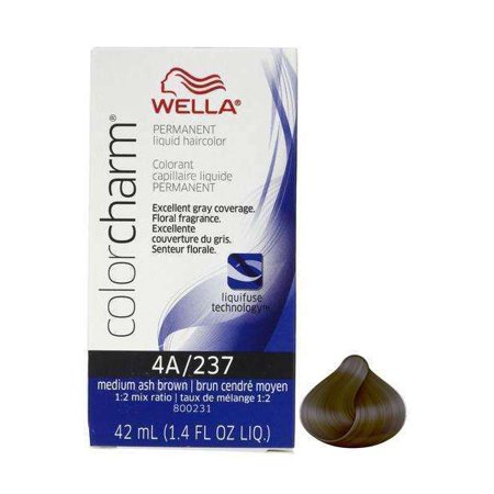 Wella Color Charm #4A/237 Medium Ash Brown (1.42oz) | Walmart Canada