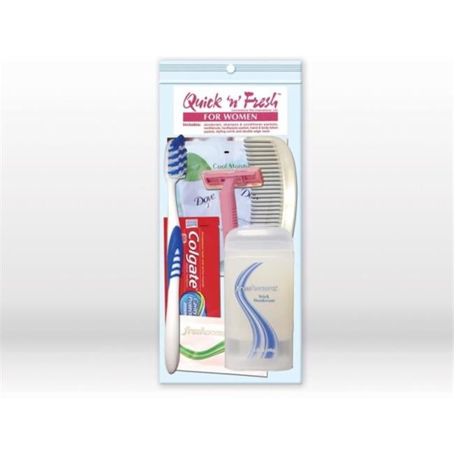 DDI 1981284 Women's Value Mini Travel Hygiene Kits 7 Piece Set Case of ...