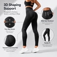 3D Micro Massage Compression Leggings,High Waist Tummy Control ...