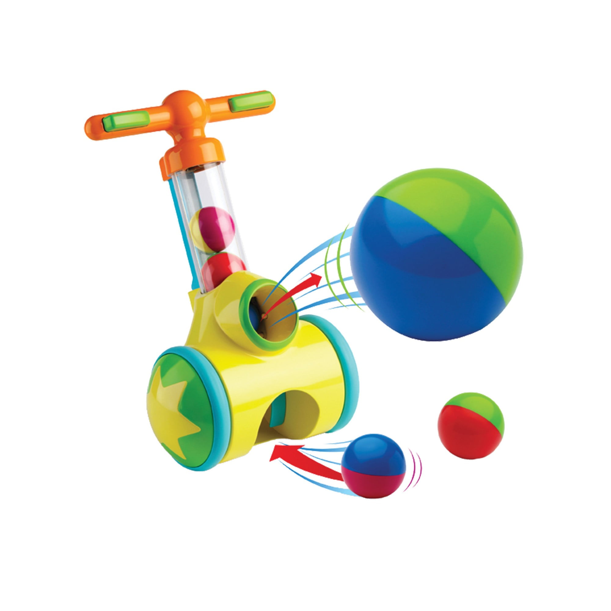 Tomy Toomies Pic N Pop Ball Blaster, Toddler Walk-Behind Toy Launch ...