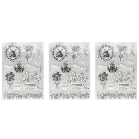 Transparent Stamps, Clear Simple Operation Recyclable Reusable Healthy ...