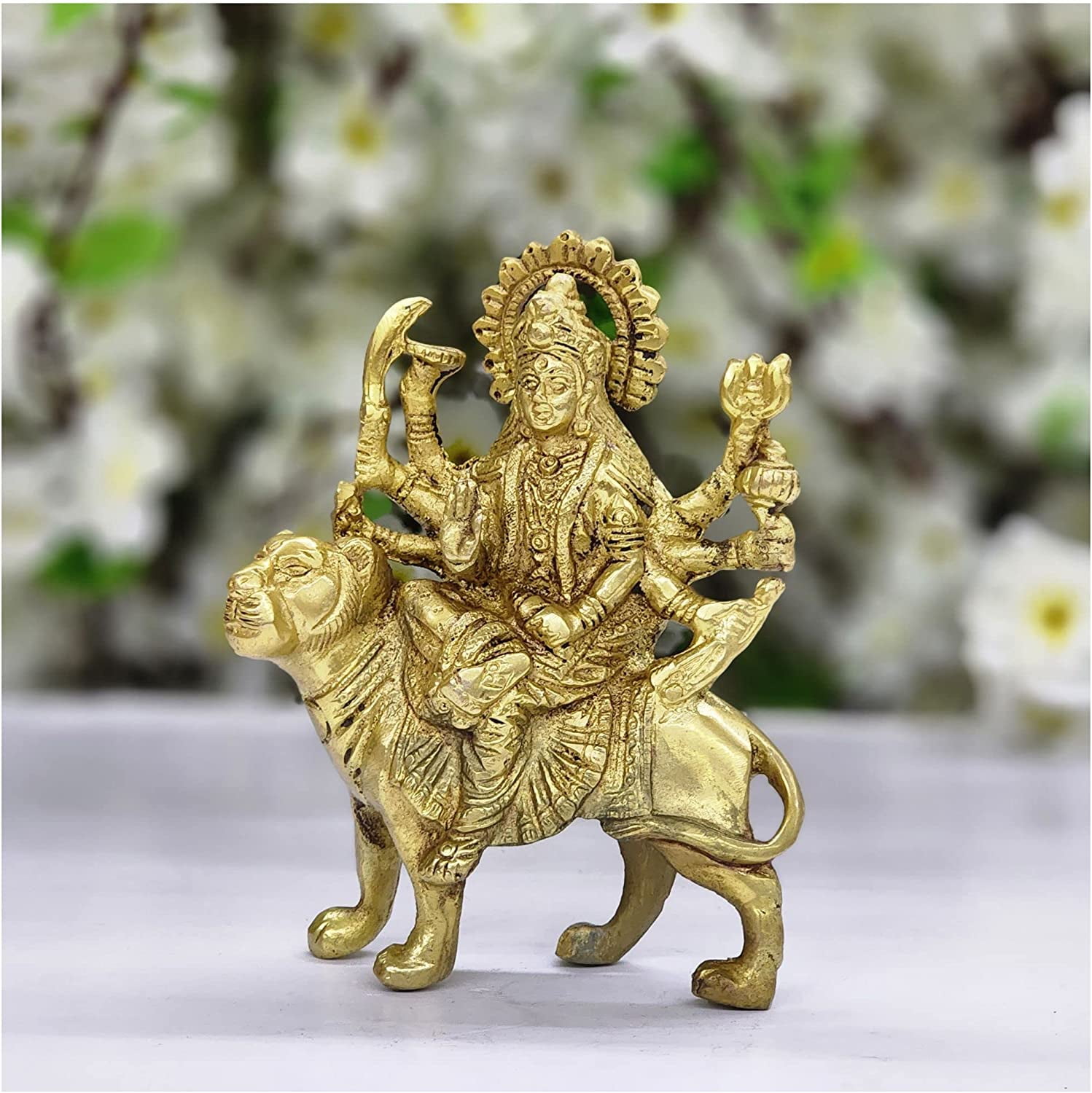 Indian Handmade Brass Durga Ma Statue for Navratri Australia | Ubuy