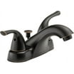 Delta Bathroom Faucet, Single Hole Metering, Slow-Close, Chrome Finish ...