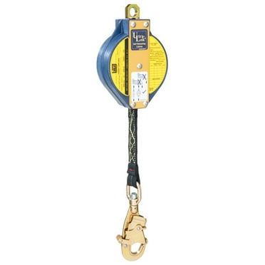 DBI/SALA 1/4" X 60' Galvanized Cable EZ-Line Retractable Horizontal ...