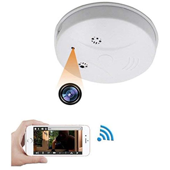 Smoke Detectors with Hidden Cameras