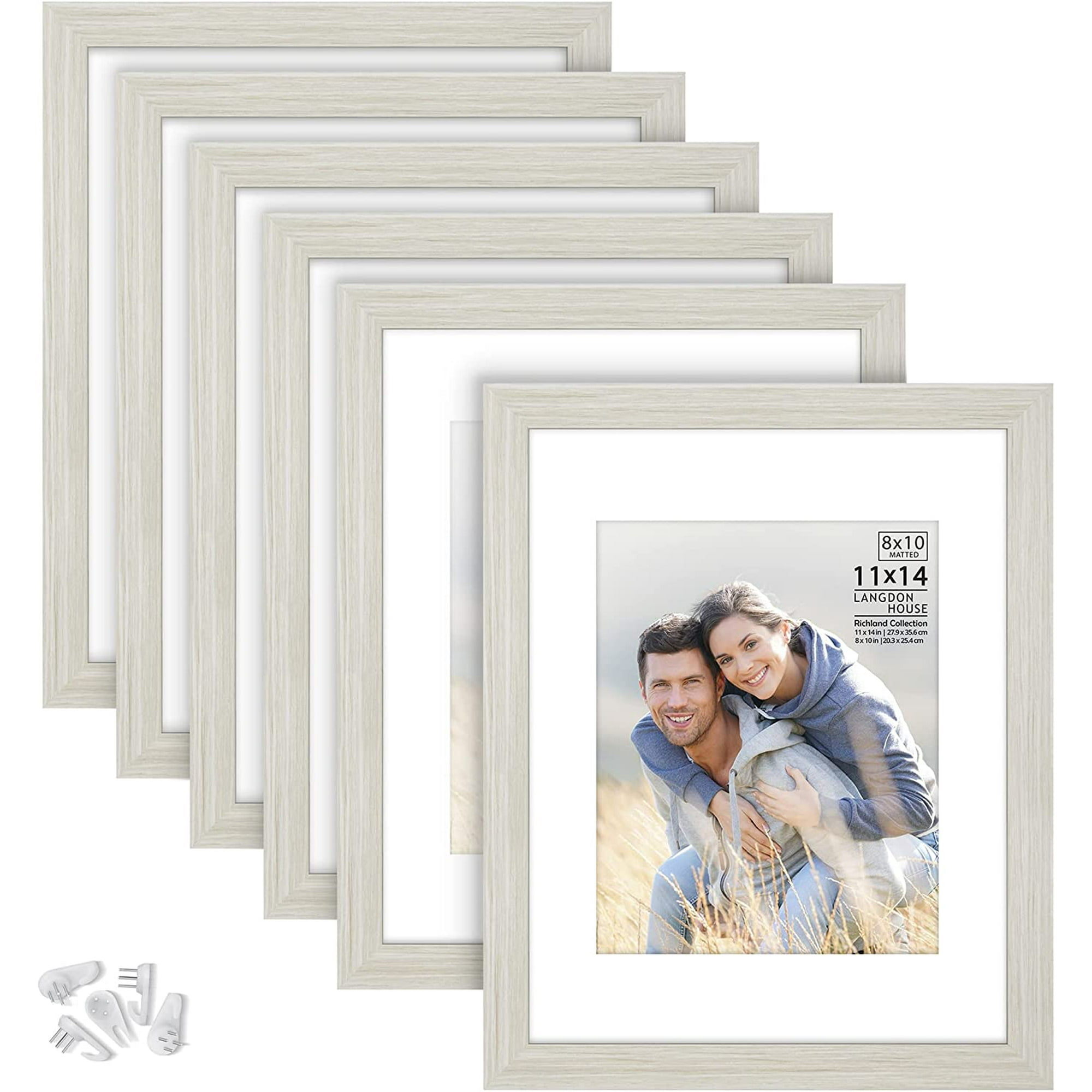 Click here for Surjde 11x14 (28x36 Cm) Picture Frames W/Mat To 8x... prices