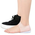 2 Pairs Gel Heel Cups Inserts And Compression Heel Sleeves Socks,Foot ...