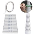 2Pcs Multifunctional Wrist Measuring Tool Conical Shape Bracelet Sizing ...