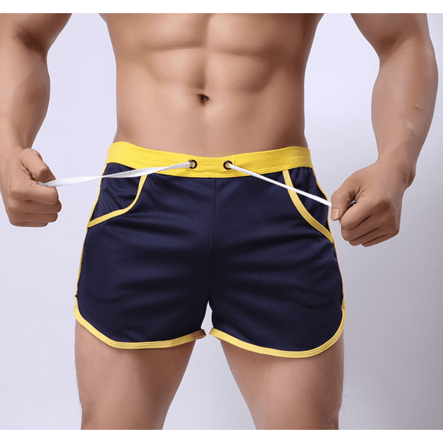 Men's 80s Retro Gym Fitness Shorts for Running, Workout, Bodybuilding ...