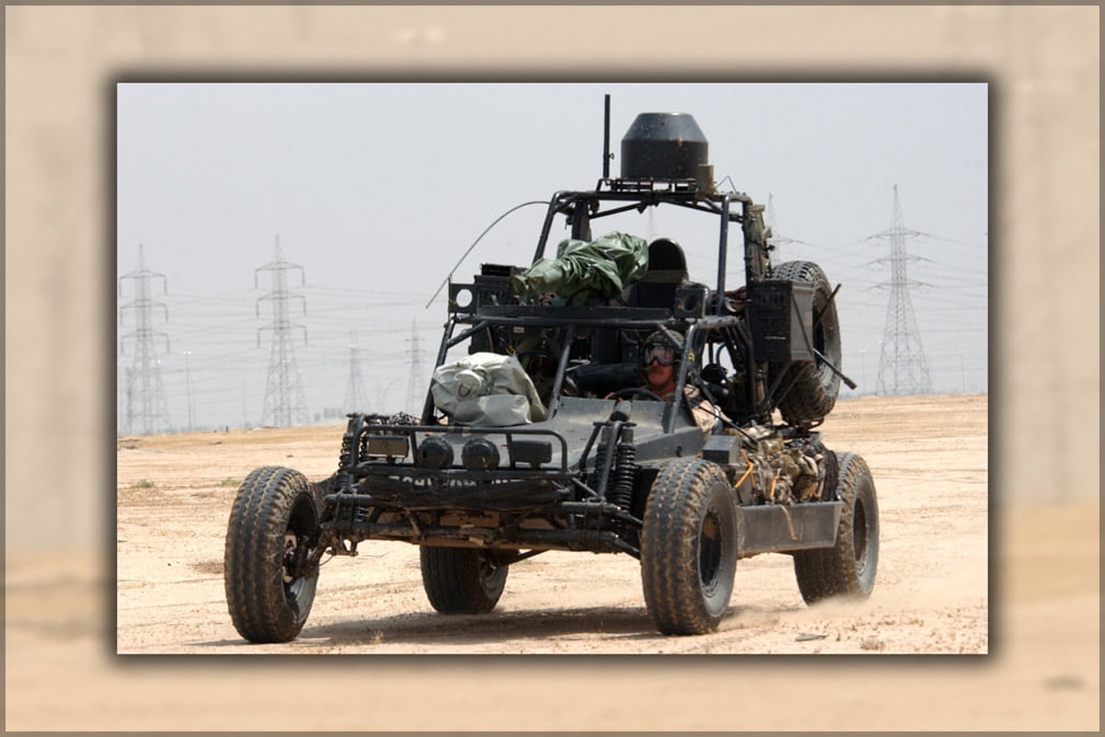 24"x36" Gallery Poster, US Navy SEALs (SEa, Air, Land) operate Desert ...