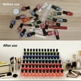 Umirokin, Nail Polish Organizer, 6-Tier Acrylic Display Rack, Clear ...