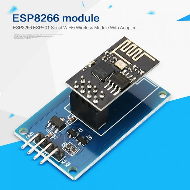 ESP8266 01 Serial WiFi, WiFi Serial Transceiver Module WiFi Module 01 ...