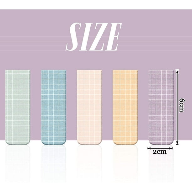 10 Pieces Magnetic Bookmarks Magnet Page Markers Assorted Book Markers ...