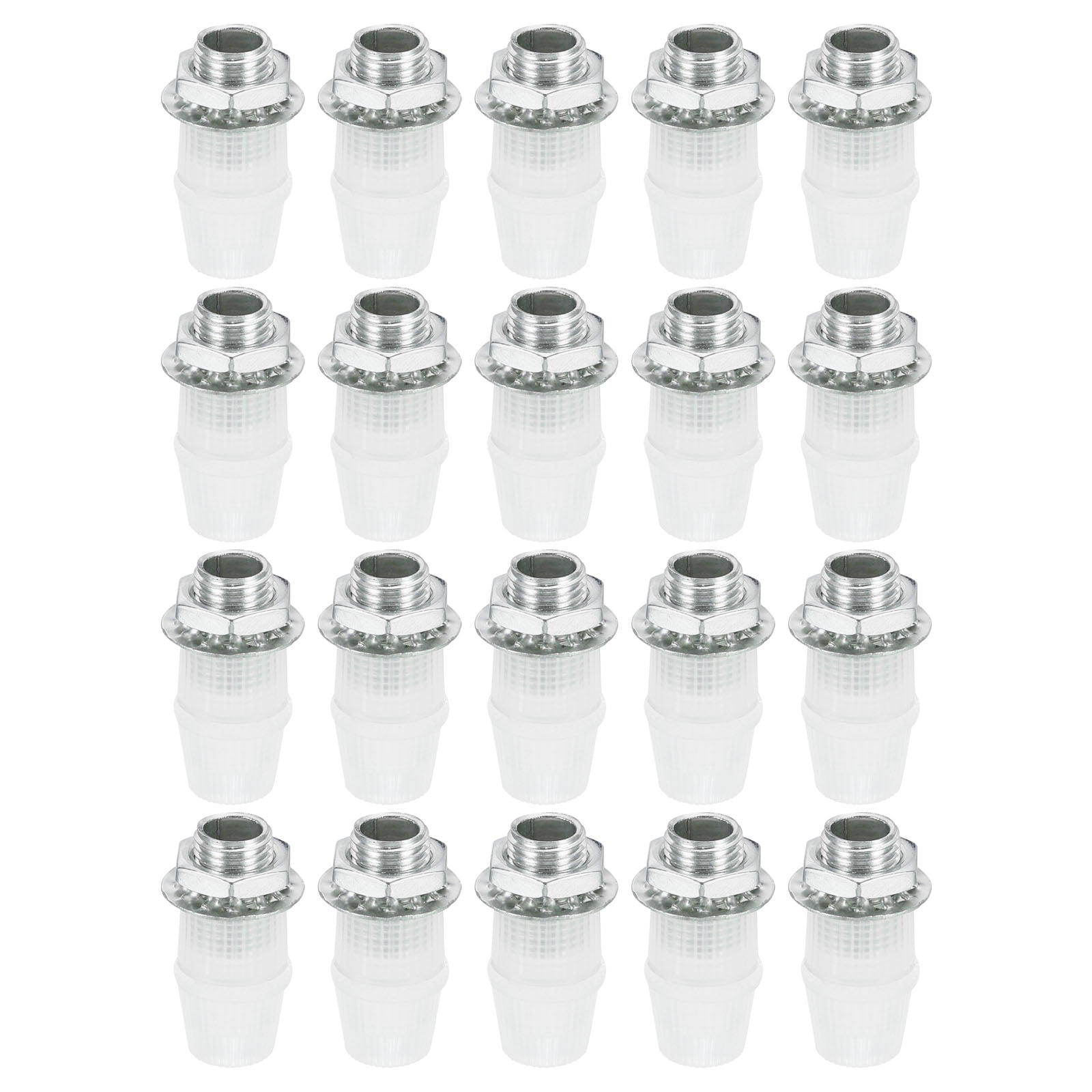 Uxcell Lighting Cord Grips Connector,Carbon Steel Light Cable Glands ...