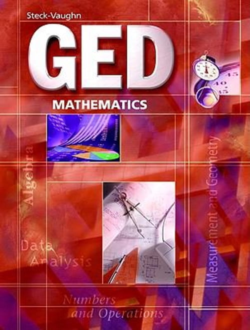 Pre-Owned Steck-Vaughn GED Exercise Books: Student Workbook Mathematics ...