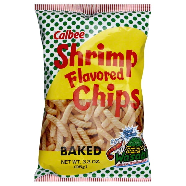Calbee Shrimp Chips Baked, Wasabi 3.3 oz - Walmart.com