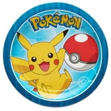 Pokemon Pikachu Themed Birthday Party Supplies, 7in Dessert Paper ...