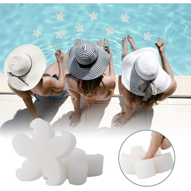 ShenMo 10 white starfish shaped oil absorbing sponges, hot water ...