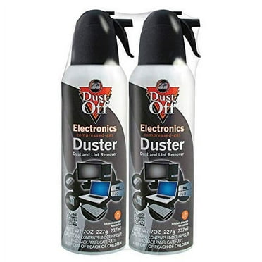 Dust-Off 10 Oz. Electronics Compressed Gas Duster,2 Pack - Walmart.com
