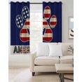 250 Anniversary Blackout Curtains for Bedroom Living Room Darkening ...
