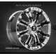 17" Silver With Black Inserts 94R Wheel by RBP (Rolling Big Power) 94R ...