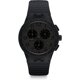 Swatch Men's Piege 42mm Black Silicone Band Plastic Case Swiss Quartz ...