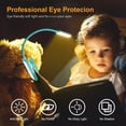 9 Led Rechargeable Book Light For Reading In Bed - Eye Caring 3 Color ...