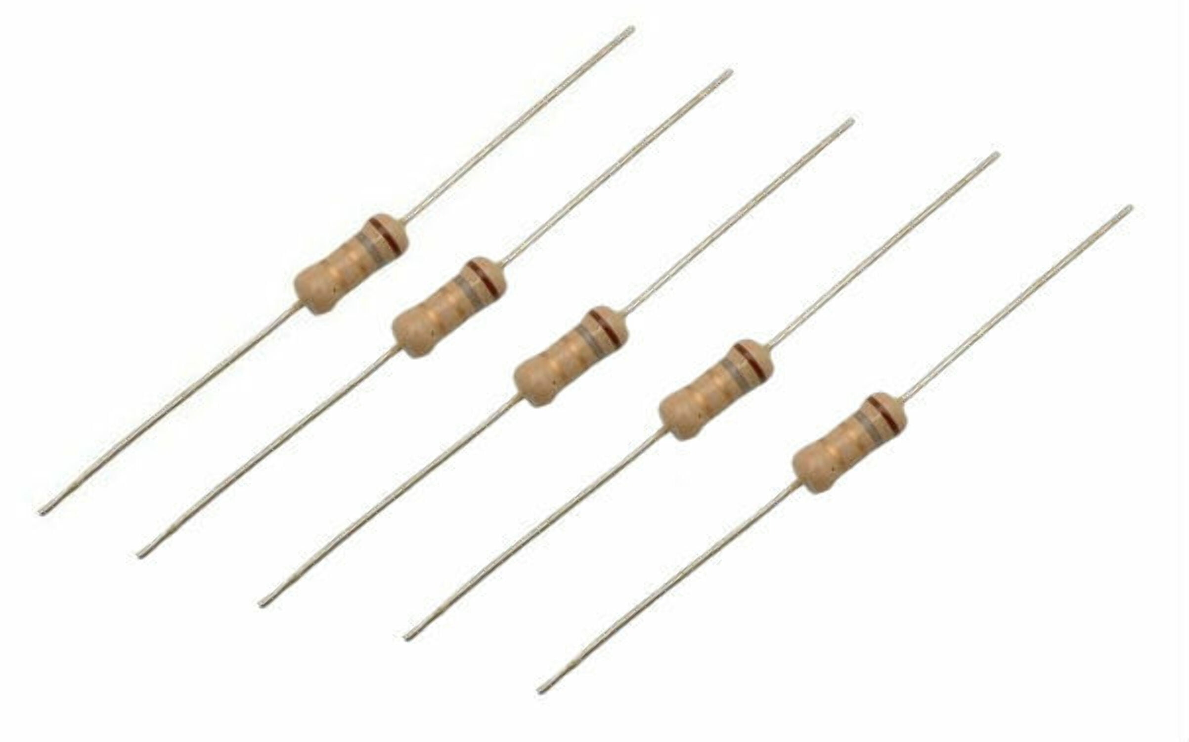 Buy Steren 220K Ohm 1/2W 5% Carbon Resistor - 5 Pack Online at Lowest ...
