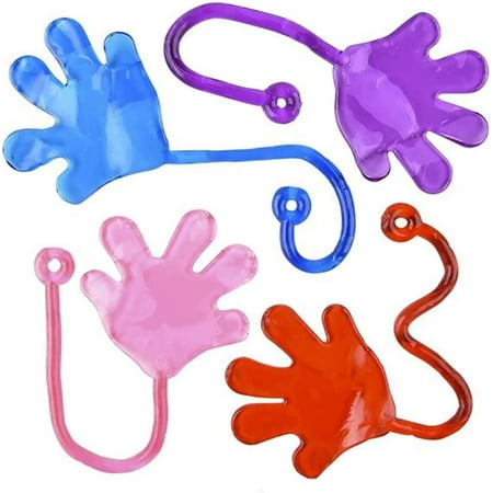 HTWW Sticky Hands Vinyl, Stretchy Sticky Fingers with Long String in ...