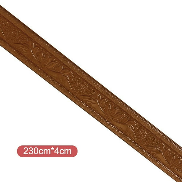 Self-adhesive 3D Wall Edging Strip Border Waterproof Foam Modelling ...