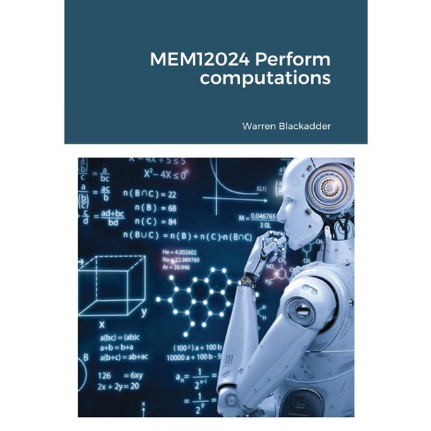 MEM12024 Perform computations (Paperback) - Walmart.com - Walmart.com