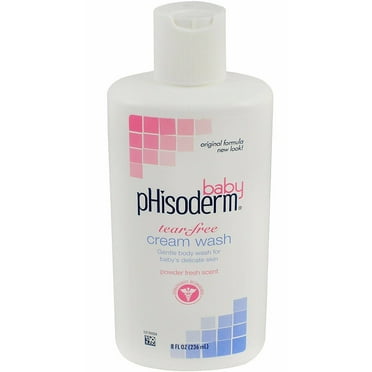 Phisoderm Baby Tear-Free Cream Wash 8 oz - Walmart.com